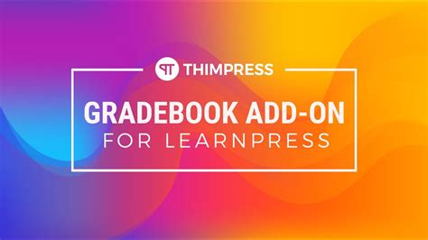 Learnpress How To Use Gradebook Add On For Learnpress Youtube