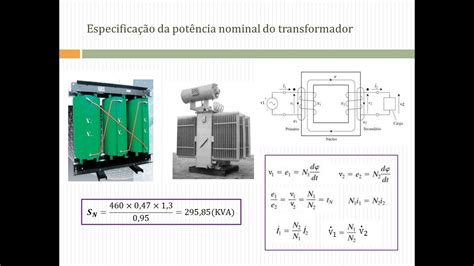 A 167 Como Dimensionar A PotÊncia De Um Transformador De PotÊncia Youtube
