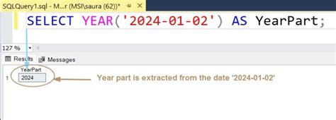 Year Function In Sql Server Sql Server Guides