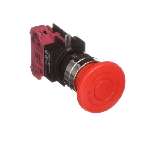 IDEC Corporation HW B V F R Pushbutton Normally Closed Red Mm Dia RS