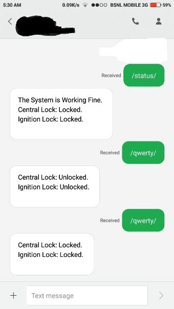 GSM Car Ignition And Central Lock Circuit Using Arduino Homemade Circuit Projects