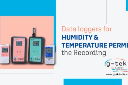 Data Logger For Humidity And Temperature Permit The Recording
