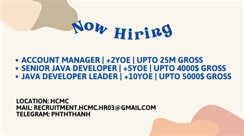 Thanh Ph On Linkedin Accountmanager Seniorjava Teamleadjava