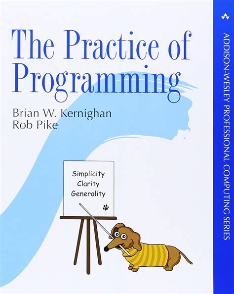 The Practice Of Programming Addison Wesley Professional Computing Series 9780201615869