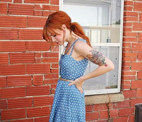 Pin By Em On Tattooed Women D How To Wear Redheads Red Hair Dont Care