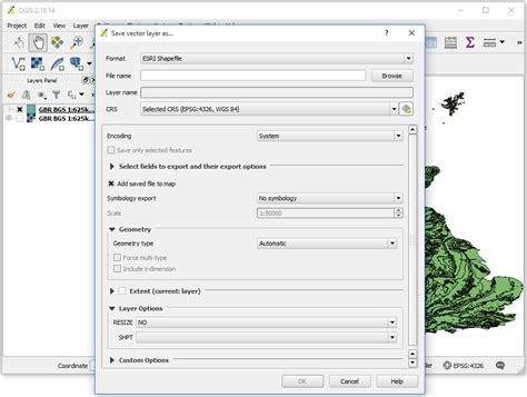Using Qgis — Onegeology Documentation 10 Documentation