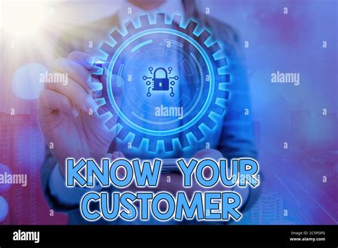 Writing Note Showing Know Your Customer Business Concept For The Idea