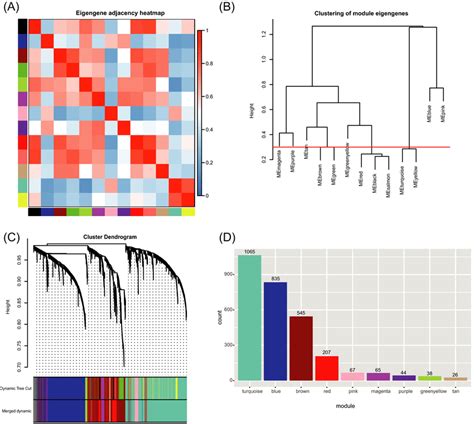 Identification Of Co‐expression Modules Using Wgcna A Eigengene