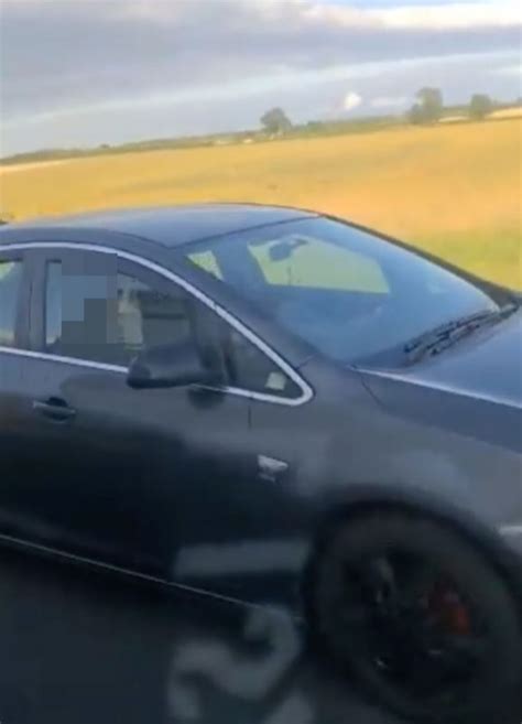 Shocking Moment Woman Performs Sex Act On Lover As He Drives On A The US Sun