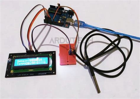 Arduino Sensor Suhu DS B