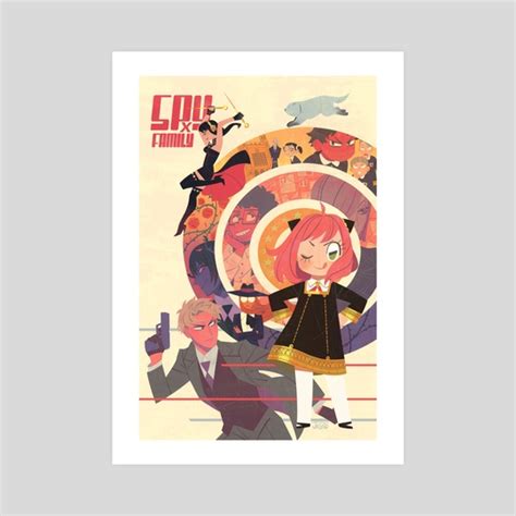 Spyfam An Art Print By Jeluto Inprnt