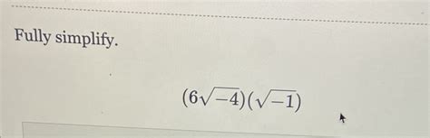 Solved Please Fully Simplify V V Course Hero
