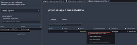 Build Mlops Workflows With Amazon Sagemaker Projects Gitlab And Gitlab Pipelines Aws Machine