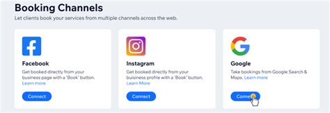 Wix Bookings Adding And Setting Up A Google Book Button Help Center Wix Com