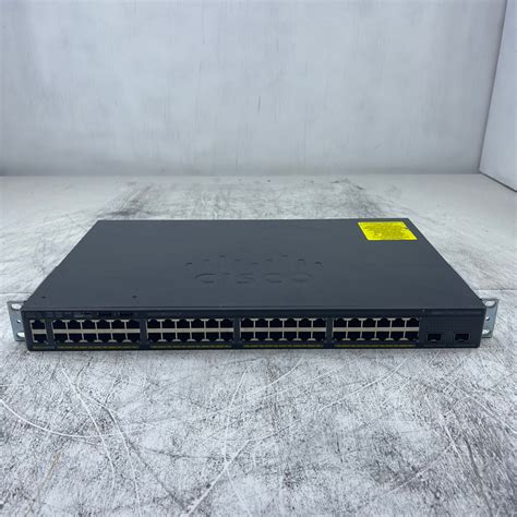 cisco ws c2960x 48td l v06 48 port gigabit switch w 2960x stack module