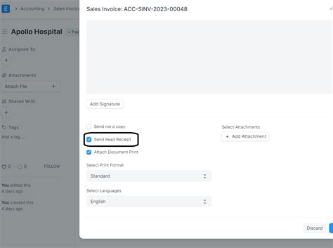 How To Track In Erpnext That Email Is Read By Client Or Not Frappe Forum
