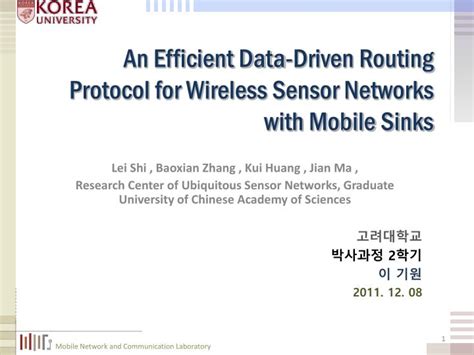 ppt an efficient data driven routing protocol for wireless sensor networks with mobile sinks
