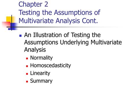 Ppt Multivariate Data Analysis Chapter 2 Examining Your Data