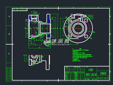 dn50法兰图纸 dn50法兰尺寸图 伤感说说吧