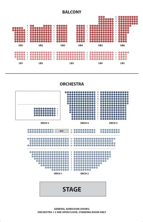 Crest Theater Seating Chart Minimalist Chart Design