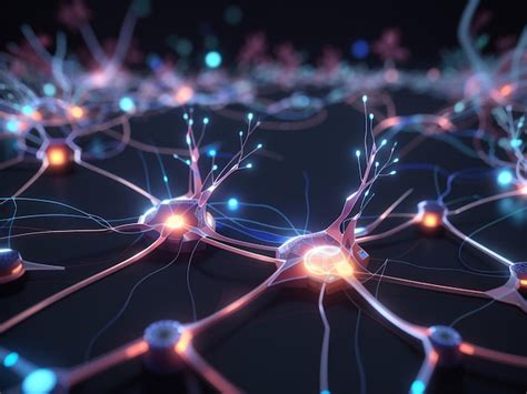 Premium Ai Image Neurons And Cells System 3d Rendered Image Of Interconnected Brain Cells