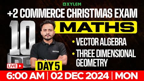 Plus Two Commerce Mathematics Chapter 10 And 11 Christmas Exam Xylem Plus Two Commerce