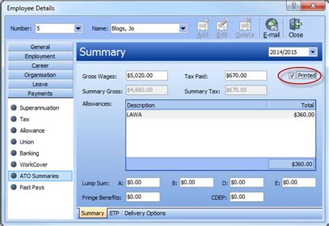 Reprinting Of Ato Payment Summary Agrimaster