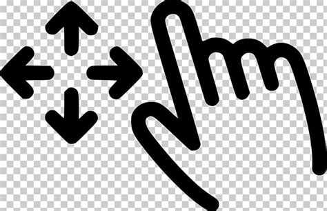 Computer Icons Pointer Drag And Drop Png Clipart Area Black And