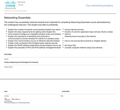 stuti patel on linkedin ciscocertified networkingpro