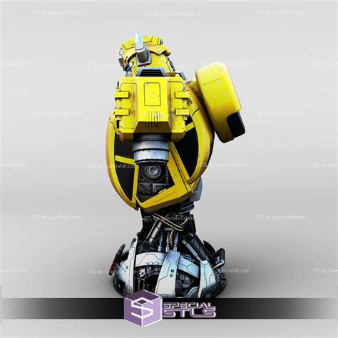 Bumblebee Bust Stl Files Transformer 3d Printing Figurine Specialstl