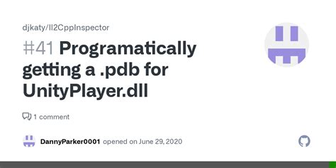 Programatically Getting A Pdb For UnityPlayer Dll Issue 41 Djkaty