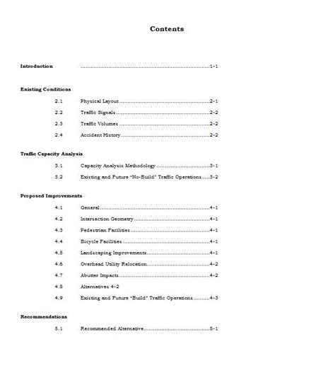 6 Table Of Contents Template For Your Essay Format Essay Format Table Of Contents Template