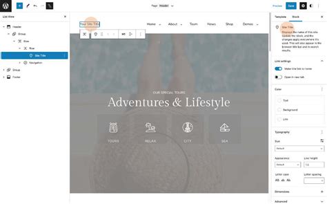 Header Layout Anariel Design