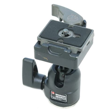 [used] Manfrotto 484rc2 Mini Ball Head With Rc2 System Excellent Condition Sold Shashinki