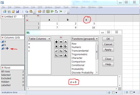 Column Formula Jmp User Community
