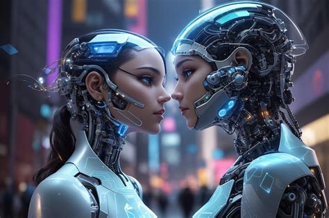 Premium Ai Image Beyond Boundaries A Mesmerizing Glimpse Into A Future Where Humans And