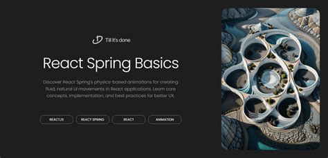 Introduction To React Spring Animation Guide