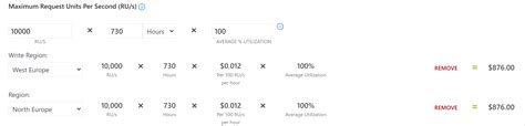Azure Cosmosdb Autoscale Billed For Max Ru Per Hour Not Adding Up To Ru Utilization Stack Overflow