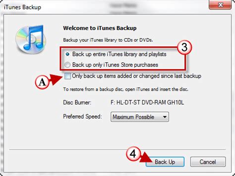 How To Backup Your ITunes Library To Disc GilsMethod Com