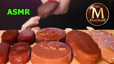 Asmr 초콜릿 아이스크림 티코 매그넘 구구 Chocoalte Ice Cream Tico Magnum Googoo Youtube