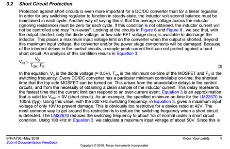 TPS54821 TPS54821 IC Has No Short Circuit Protection Power Management Forum Power