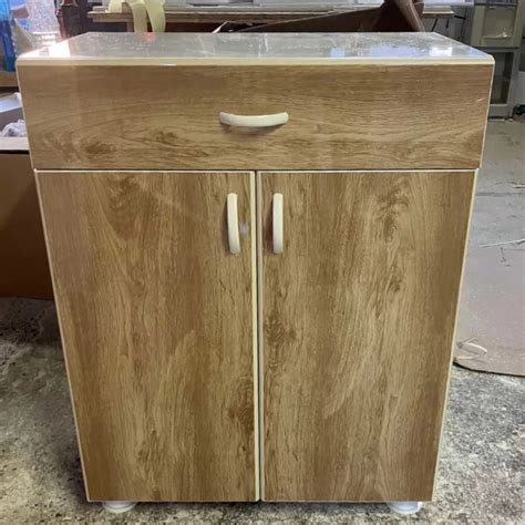 Пластмасов шкаф с чекмедже за съхранение Dd65 85 см водоустойчив бял беж сив и кафяв Цена