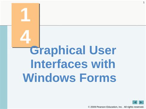 Ppt Graphical User Interfaces With Windows Forms Dokumentips