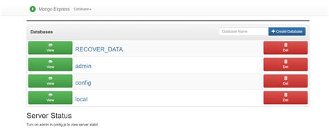 Mongo Express 未授权访问漏洞express漏洞 Csdn博客