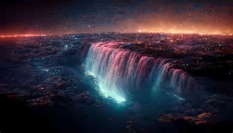Cosmic Niagara Falls by cell0208 on DeviantArt