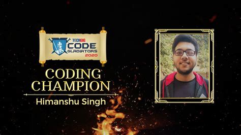 Techgig On Linkedin Codingchampion Codeinquarantine Techgig