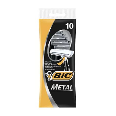 BIC Станок бритвенный Metal, с защитным металическим покрытием, с 1 ...