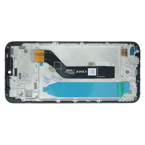 Купить Дисплей Tecno Spark 6 Go Модуль в Сборе с Тачскрином и Рамкой Original Prc Черный