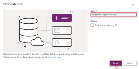 create table from sharepoint list in dataverse