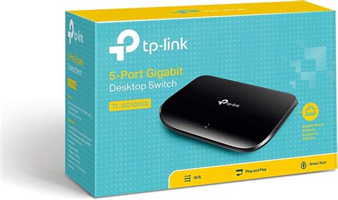 TP LINK Port Gigabit Desktop Switch TL SG D Supreme Networks